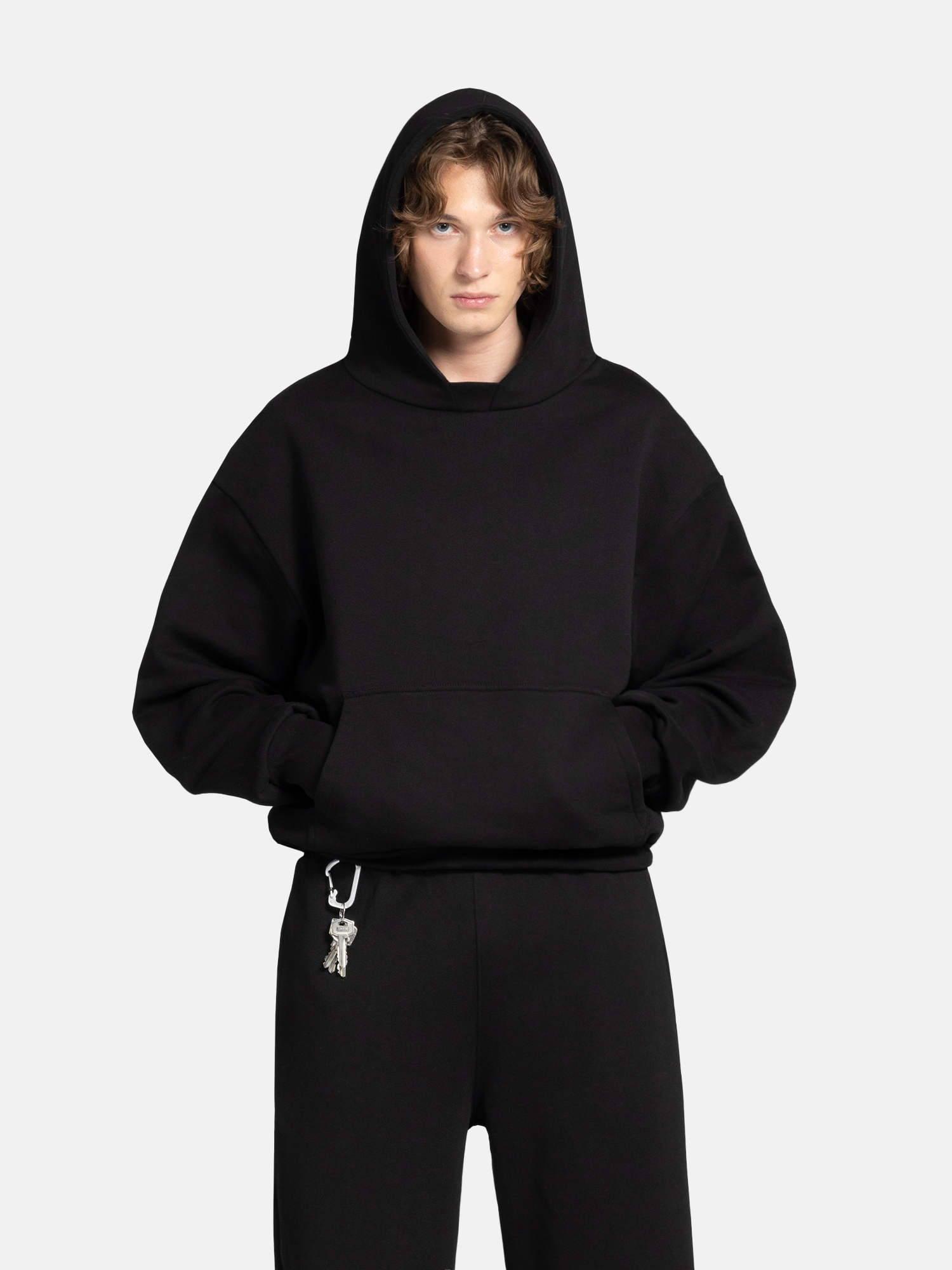 THE BLANC HOODIE - BLACK – ENRAGE