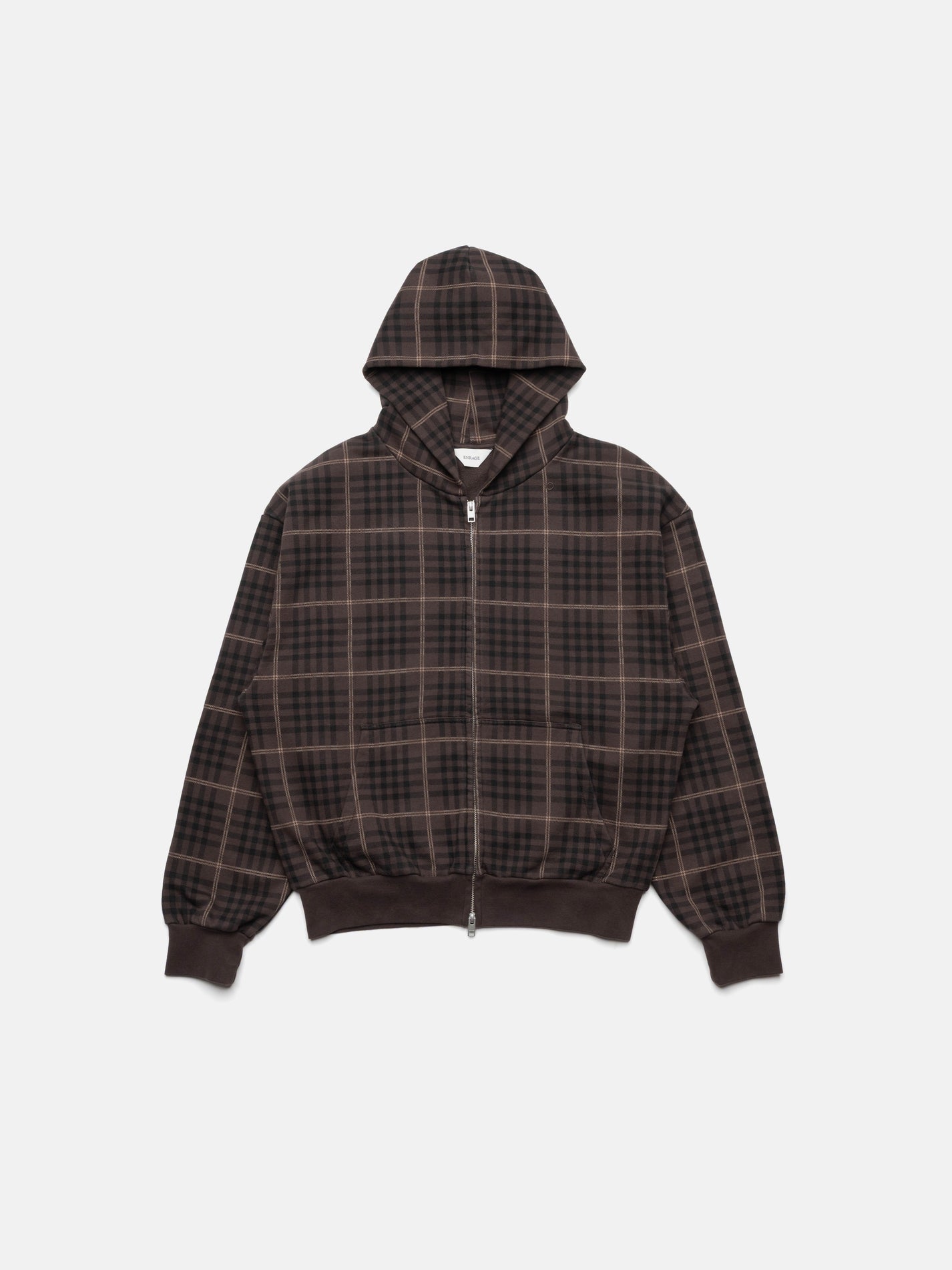 HEAVY ZIP HOODIE - TARTAN – ENRAGE