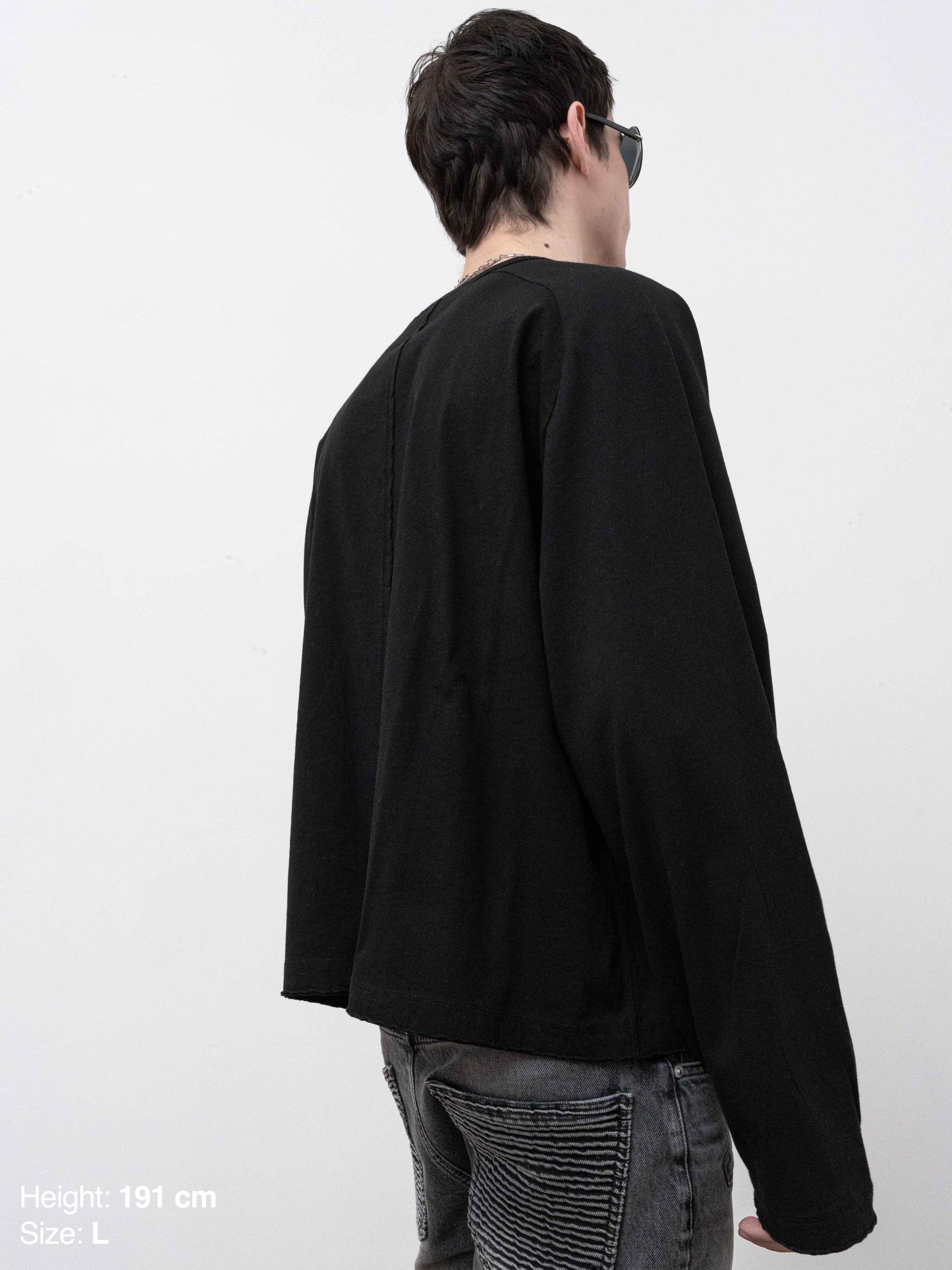 BAGGY LONGSLEEVE - BLACK – ENRAGE